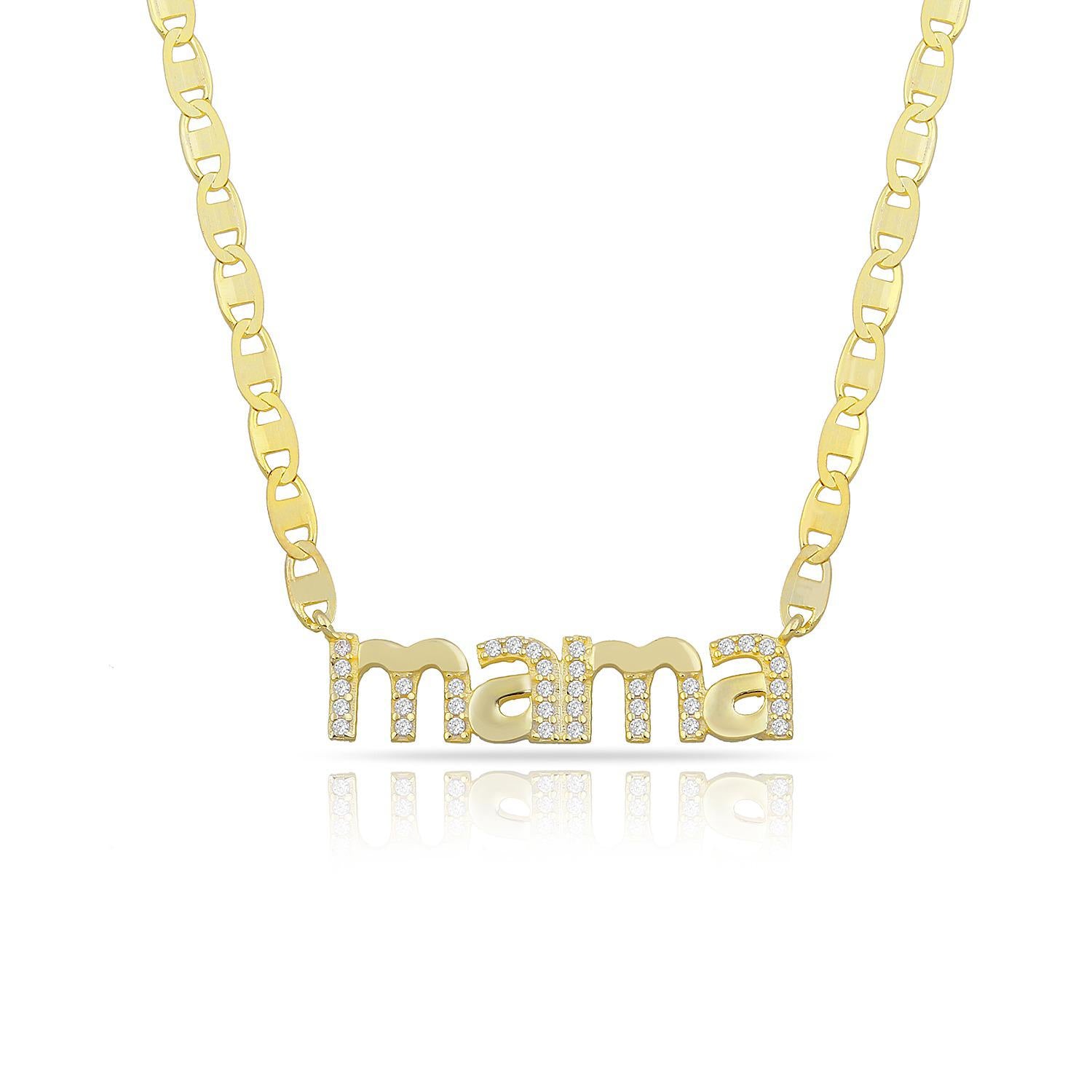 Anchor Chain Mama Necklace Sis Kiss